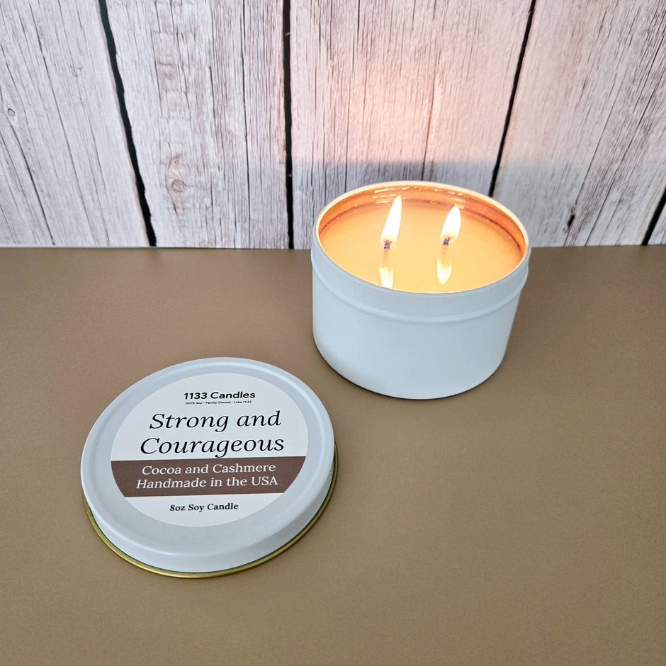 8oz Soy Wax Candles & Wick Trimmer – 1133 Candles